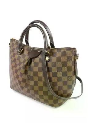 LOUIS VUITTON Siena Pm Damier Ebene Tote Bag