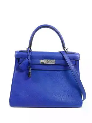 Hermès 2011 28 Kelly Tote Bag - Blue