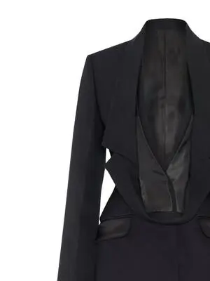 JEAN PAUL GAULTIER Reversed Collar Tailoring Fitted Jacket