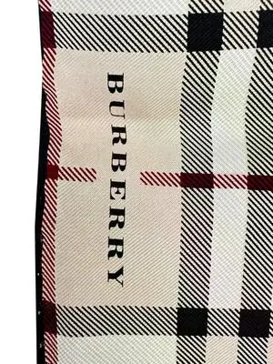 Burberry Nova Check Square Scarf - Neutrals