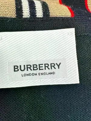 Burberry House Check Trim Cardigan