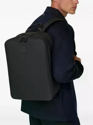 Boggi Milano Rucksack In Rubberised Technical Fabric