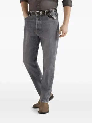 Brunello Cucinelli Denim Pants - Multicolor