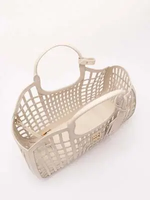 Miu Miu Leather Basket - Multicolor