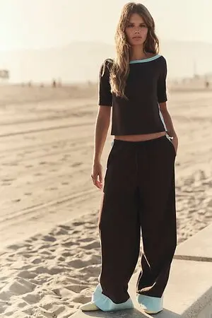 Free People What A Sight Pant Set - French Glow Combo