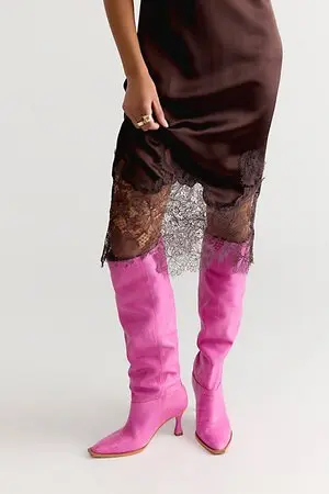 VICENZA Friday Fever Tall Boots - Fuchsia