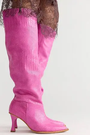 VICENZA Friday Fever Tall Boots - Fuchsia