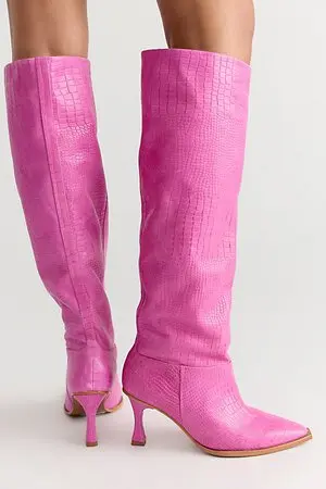VICENZA Friday Fever Tall Boots - Fuchsia