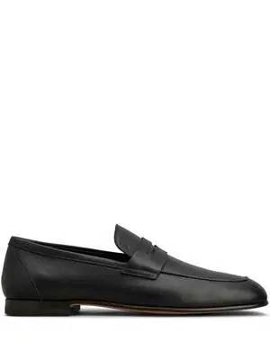 TOD'S Tod's Men Deconstructed Leather Loafers Black