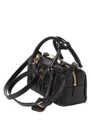 Miu Miu Arcadie Regular Matelassé Nappa Leather Bag