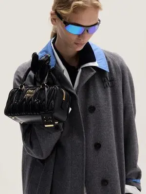 Miu Miu Arcadie Regular Matelassé Nappa Leather Bag