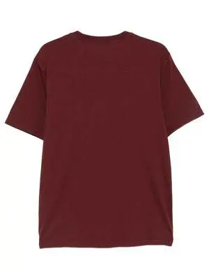 C.P. COMPANY T-shirt 30/1 In Jersey Con Patch Logo - Red