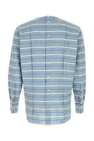Prada Embroidered Chambray Shirt