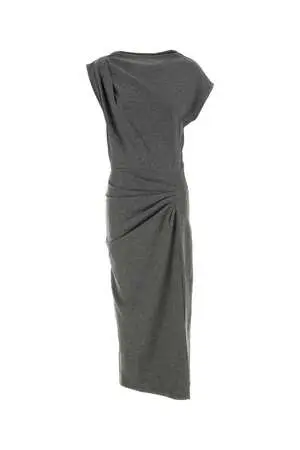 Isabel Marant Étoile Grey Flannel Naerys Dress