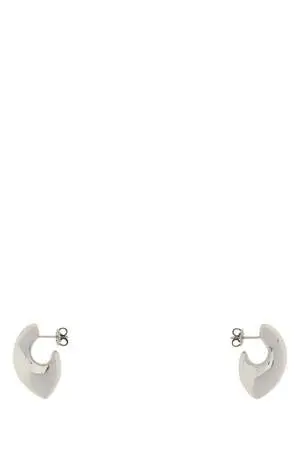 Bottega Veneta Metal Earrings - Silver