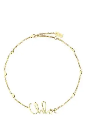 Chloé Metal Necklace - Gold