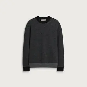 FRIZMWORKS Rollneck Ringer Knit - Black