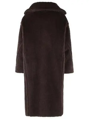 Max Mara Tedgirl' Dark Alpaca Blend Coat