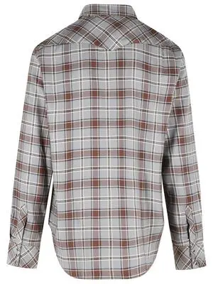 Acne Studios Grey Viscose Shirt - Gray