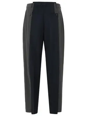 MAISON MARGIELA Two-tone Wool Trousers
