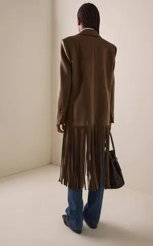 TWP Mattie Fringed Cashmere Coat