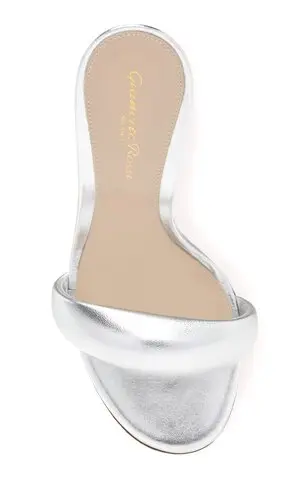 GIANVITO ROSSI Leather Bijoux Mule 85