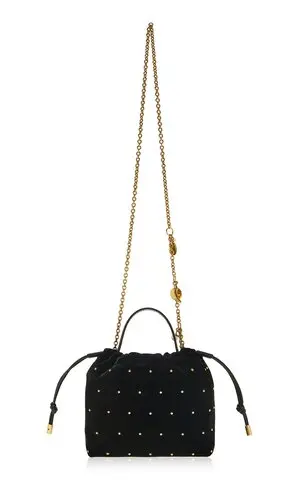 Chloé Studded Velvet Pouch