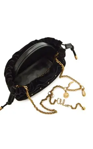 Chloé Studded Velvet Pouch