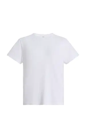 RE/DONE Classic Cotton T-shirt - White