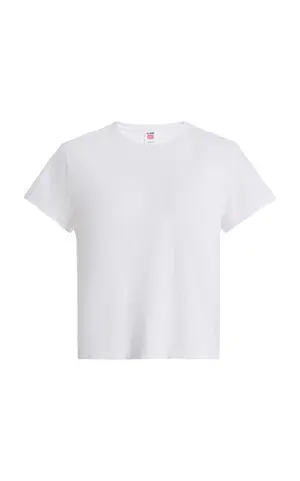 RE/DONE 1950s Boxy Cotton T-shirt - White