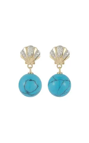 Mateo Petite Venus Drop Earrings