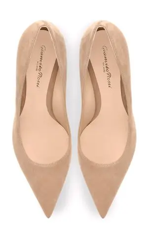 GIANVITO ROSSI 55 Leather Pumps