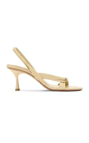Studio Amelia Siena Braided Heel - Yellow