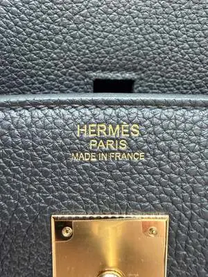 Hermès Birkin Togo Permabrass Hardware - Black