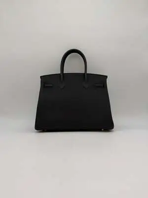 Hermès Birkin Togo Permabrass Hardware - Black