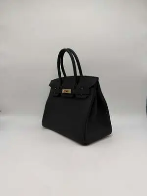 Hermès Birkin Togo Permabrass Hardware - Black