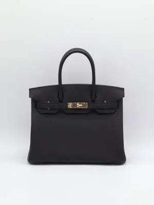 Hermès Birkin Togo Permabrass Hardware - Black