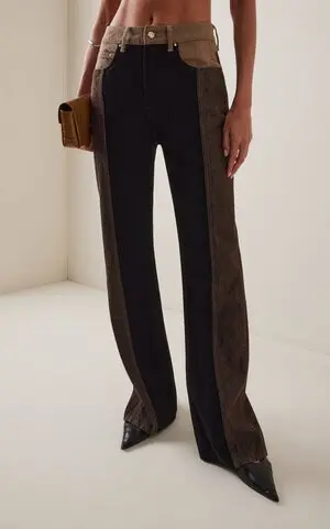 Ossou Jane Rigid Mid-rise Straight-leg Jeans