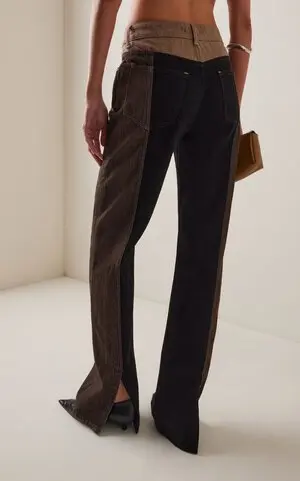 Ossou Jane Rigid Mid-rise Straight-leg Jeans