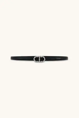 THE NOLI SHOP Mabel Belt Black/silver