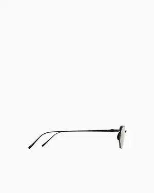 Giorgio Armani Irregular-shaped Sunglasses - Black