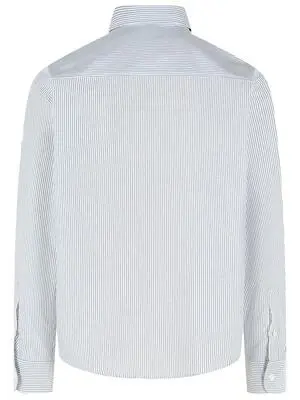 AMI Paris De Cœur' And White Cotton Shirt