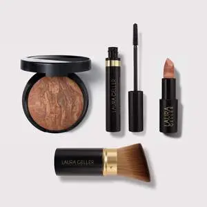 Laura Geller Beauty Ready In Five Makeup Kit (4 Pieces) Deep