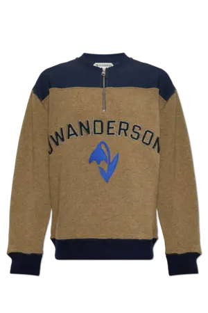 JW Anderson Sweatshirt With Logo - Brown