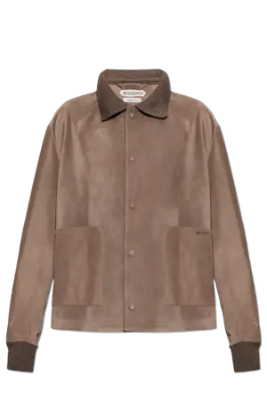 JW Anderson Suede Jacket - Grey