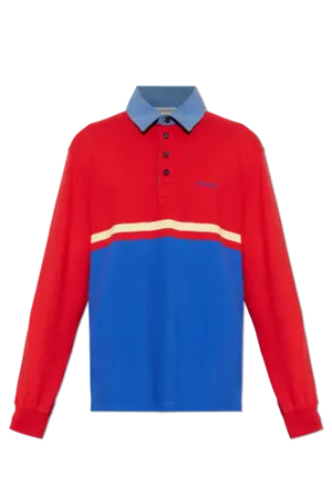 JW Anderson Long-sleeve Polo - Red