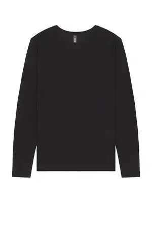 Vuori Long Sleeve Strato Tech Tee - Black