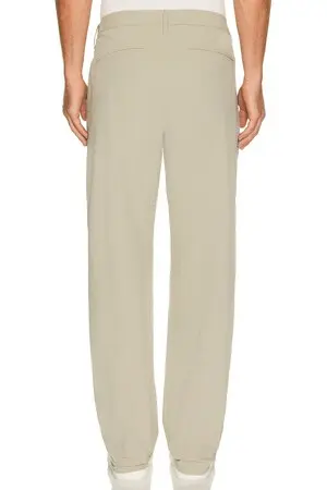 Vuori Meta Classic Fit Trouser In Beige - Truffle
