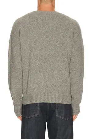 Polo Ralph Lauren Wool Blend Novelty Heritage Bear Crewneck Sweater