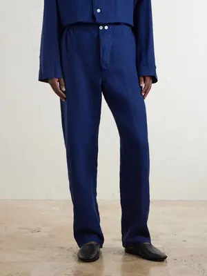 Anderson & Sheppard Linen Pyjama Set